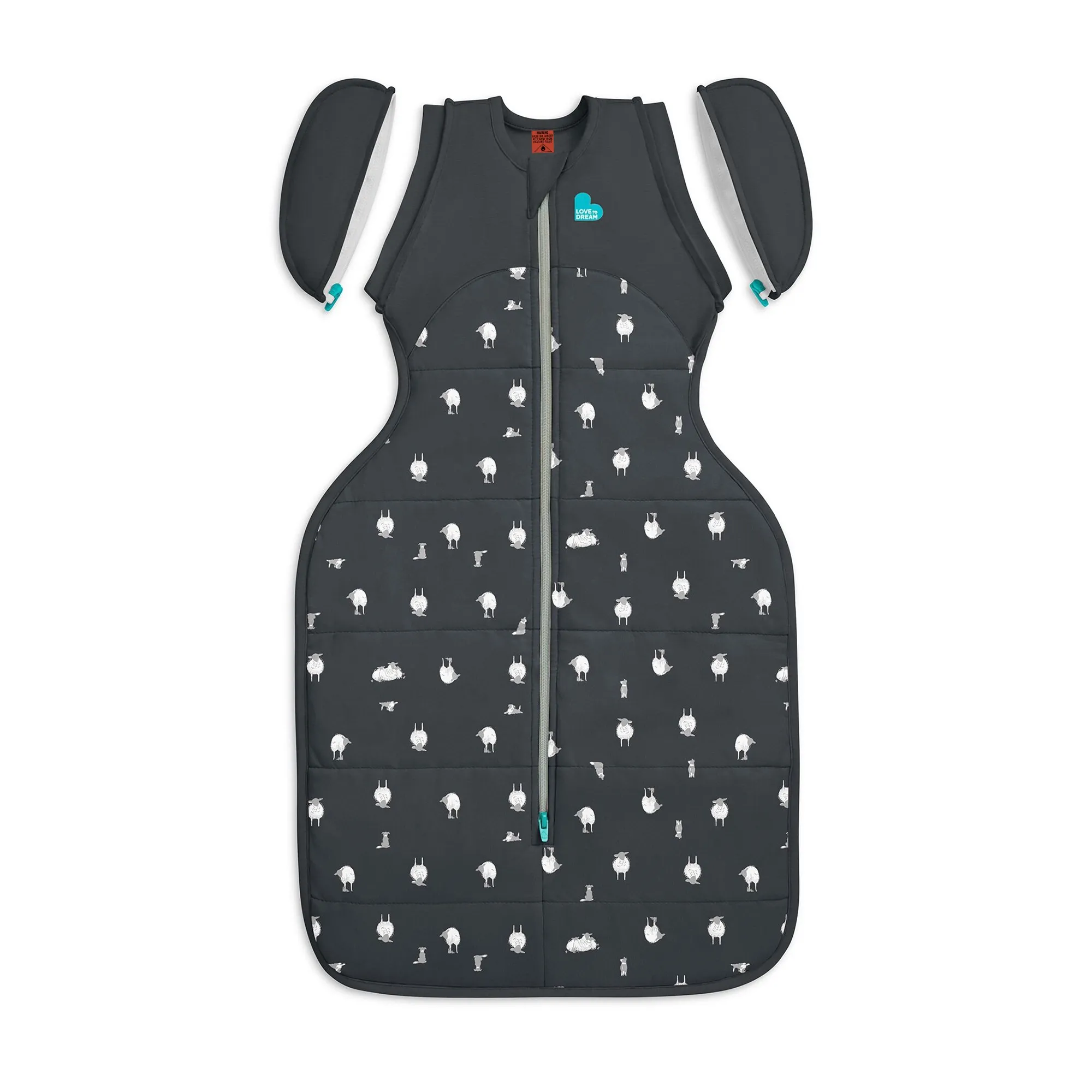 Love To Dream Transition Bag Quilted Organic Cotton & Merino Lambs Best ...