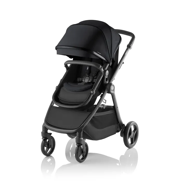 Britax One2 Stroller Raven Black Melange | Baby Bunting AU