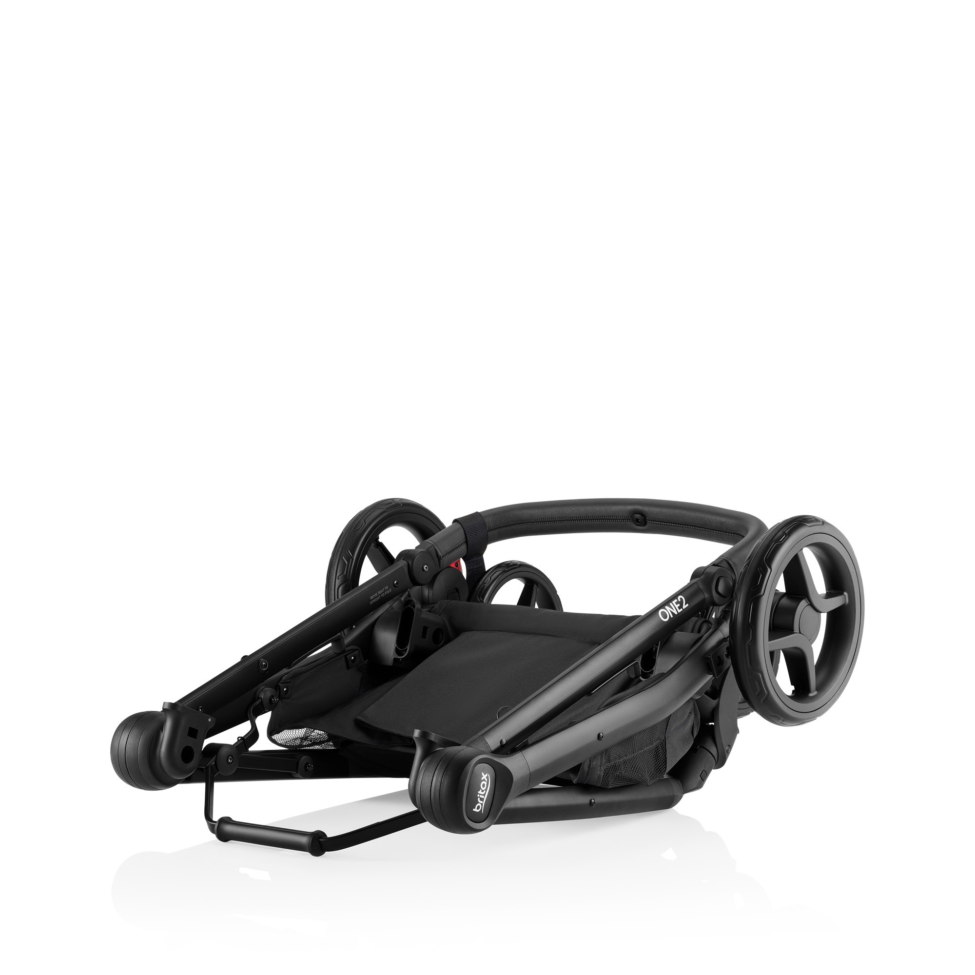 Britax One2 Stroller Raven Black Melange | single to double | Baby ...