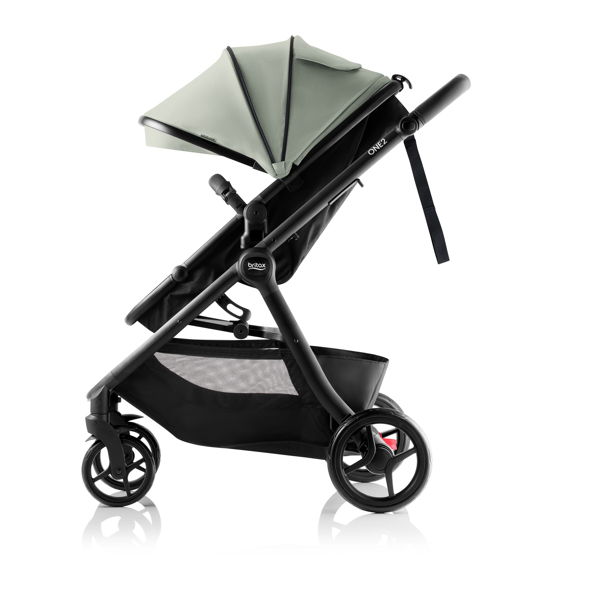 Britax One2 Stroller Sage Green | single to double | Baby Bunting AU