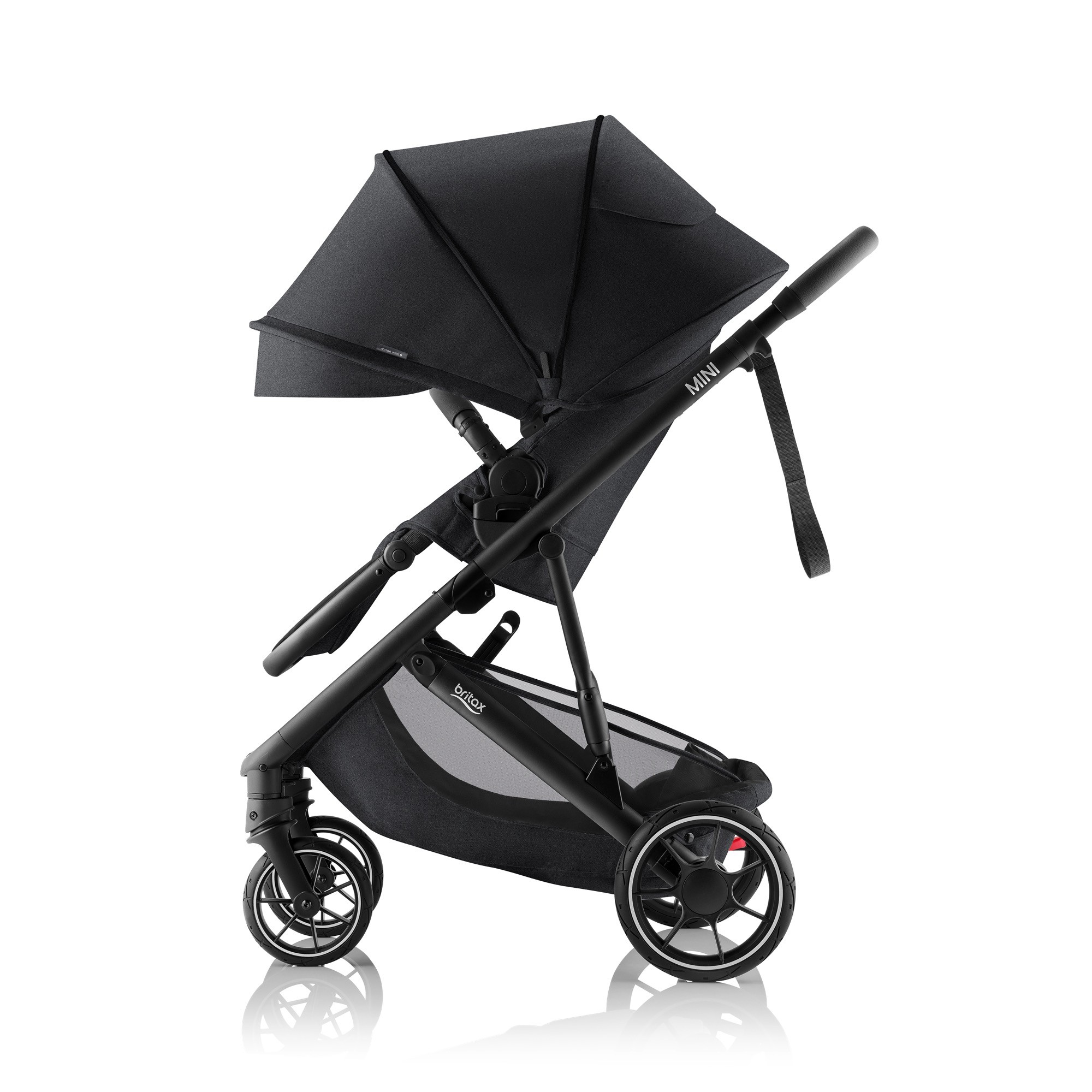 Britax Mini Stroller Raven Black | Single | Baby Bunting AU