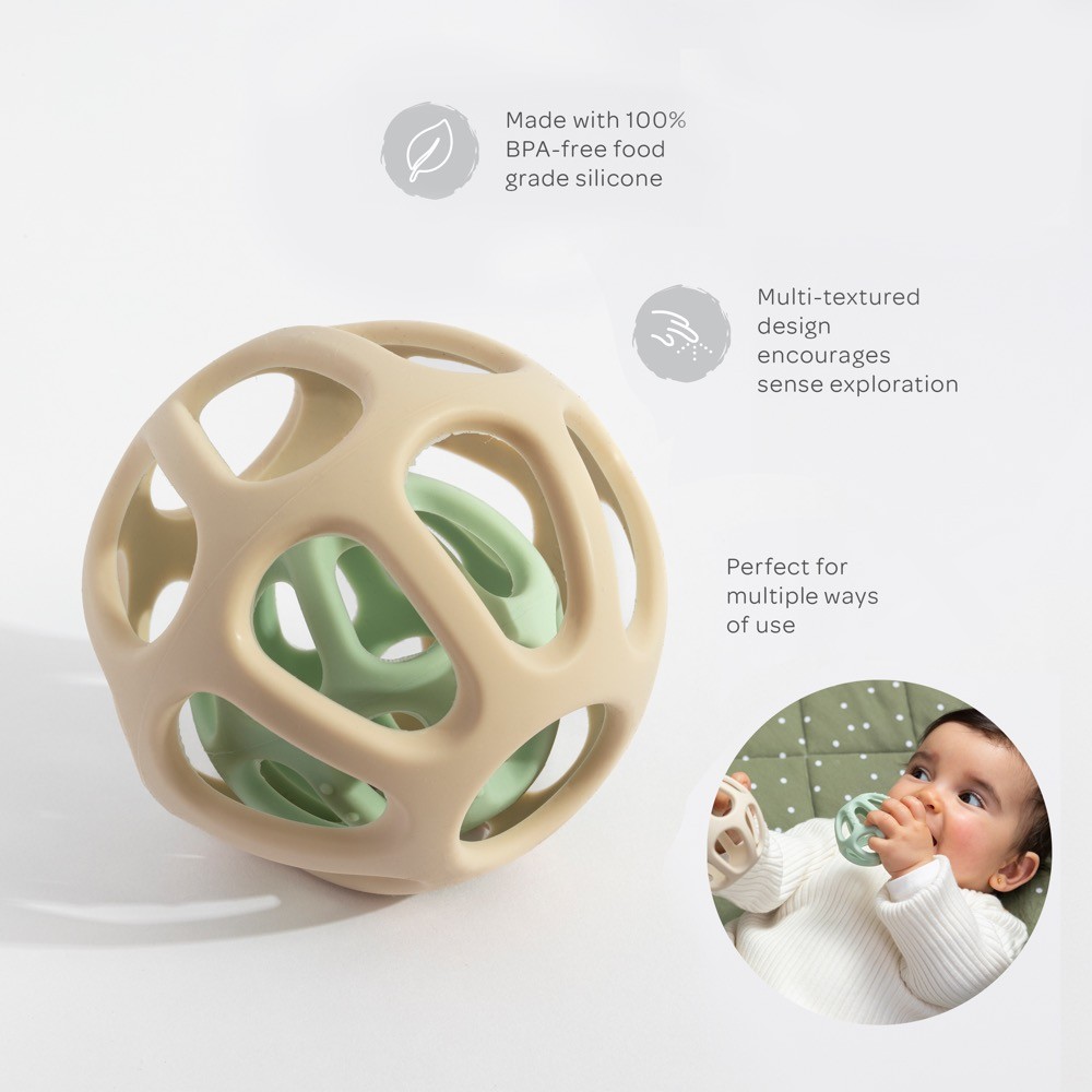 Playground Silicone Nesting Teether Balls | Interactive Toys | Baby ...