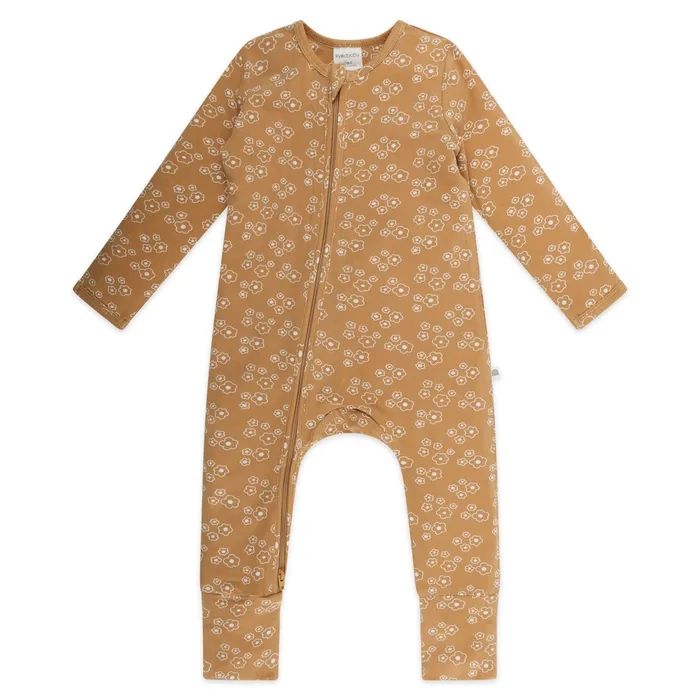 Kynd Baby Day Or Night Onesie Golden Blooms | Baby Bunting NZ