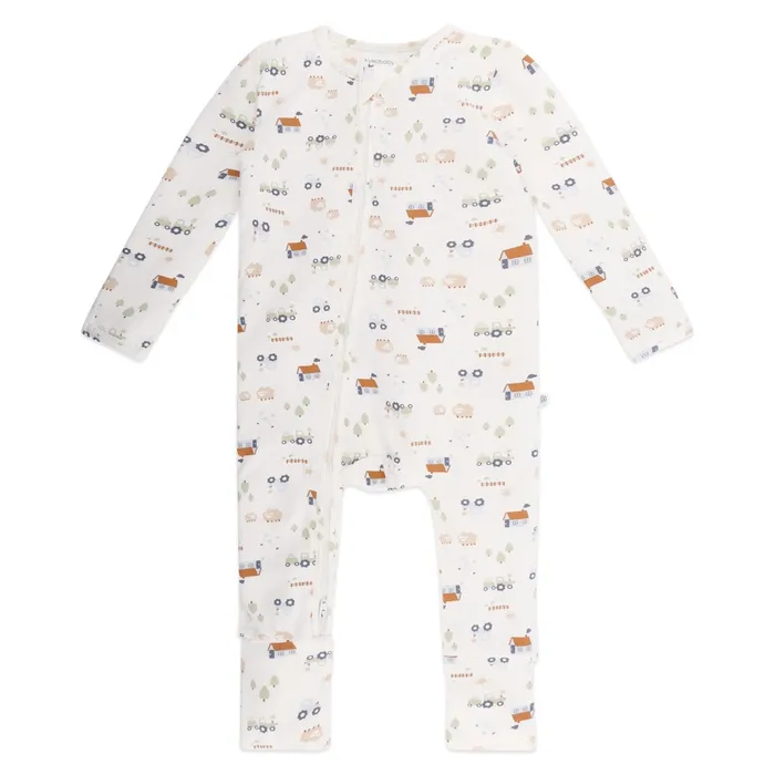 Kynd Baby Day Or Night Onesie Little Farm | Baby Bunting NZ
