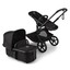 Bugaboo Kangaroo Stroller With Bassinet Black/Midnight Black | Baby ...