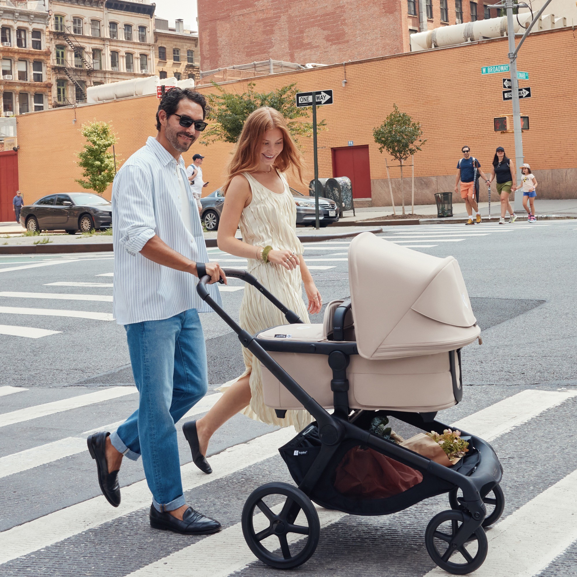 Bugaboo Kangaroo Stroller With Bassinet Black/Midnight Black | single ...