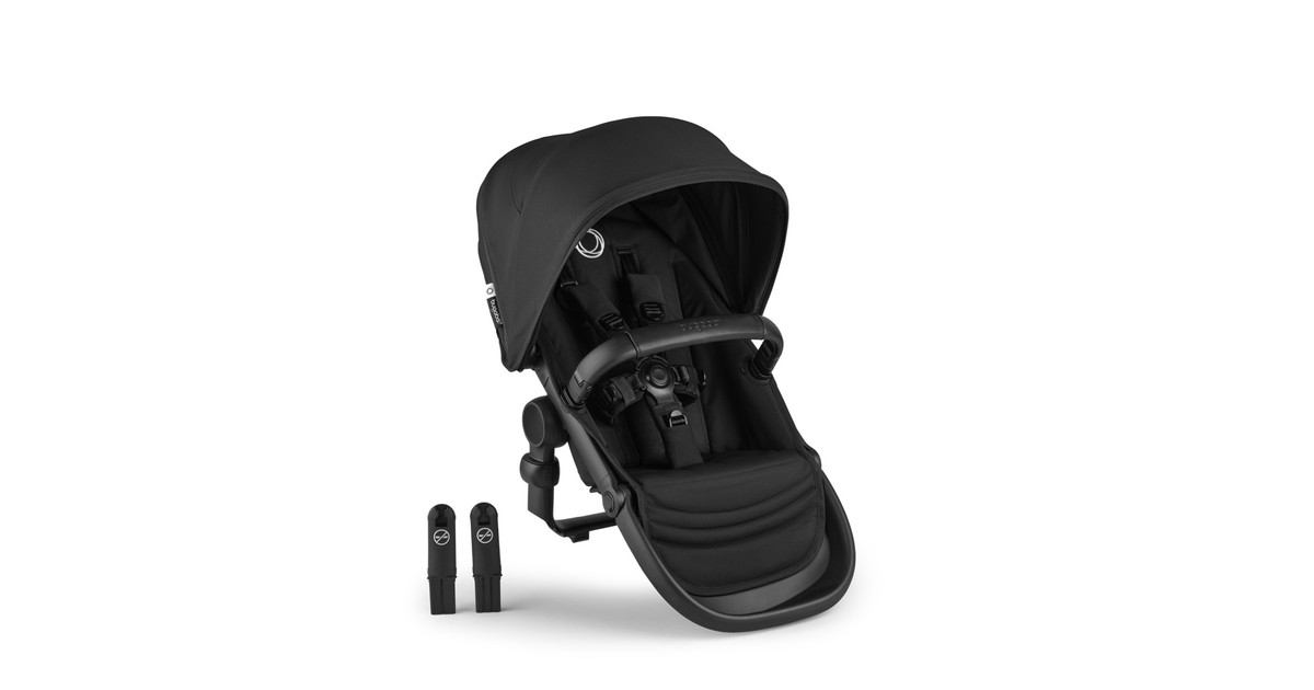 Bugaboo Kangaroo Sibling Seat Black/Midnight Black | Baby Bunting NZ