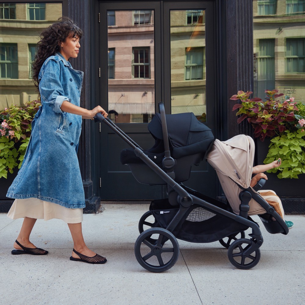 Bugaboo Kangaroo Sibling Seat Black/Midnight Black | Second Seat | Baby ...