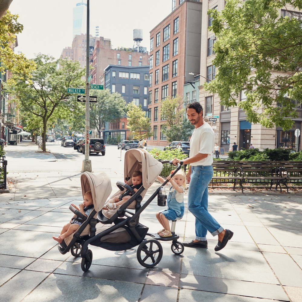 Bugaboo Kangaroo Sibling Seat Desert Taupe | Second Seat | Baby Bunting AU