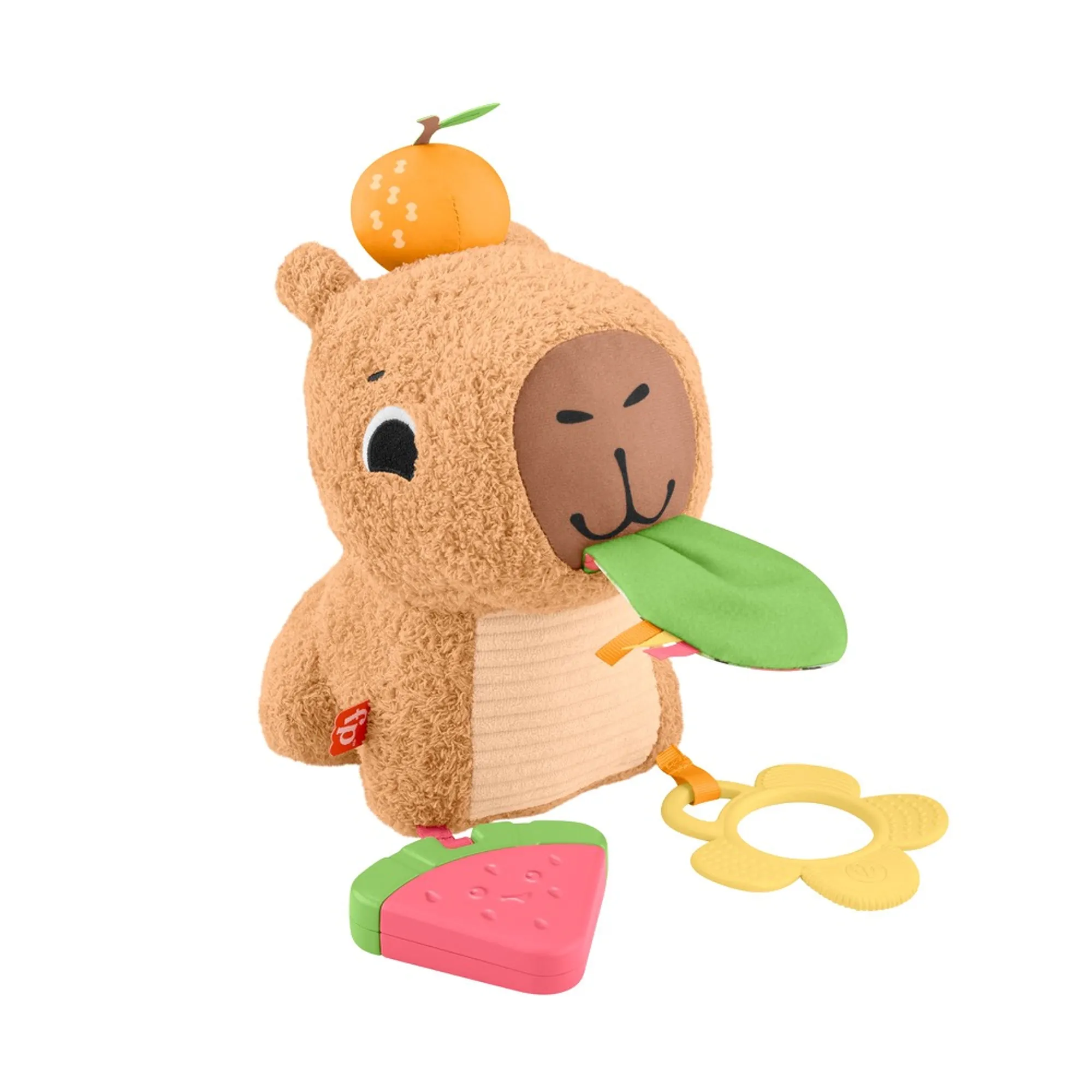 Fisher-Price Snuggly Snacky Capy | Baby Bunting AU