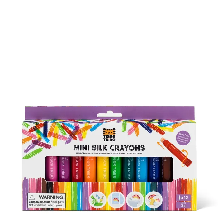 Tiger Tribe Mini Silk Crayons | Baby Bunting NZ