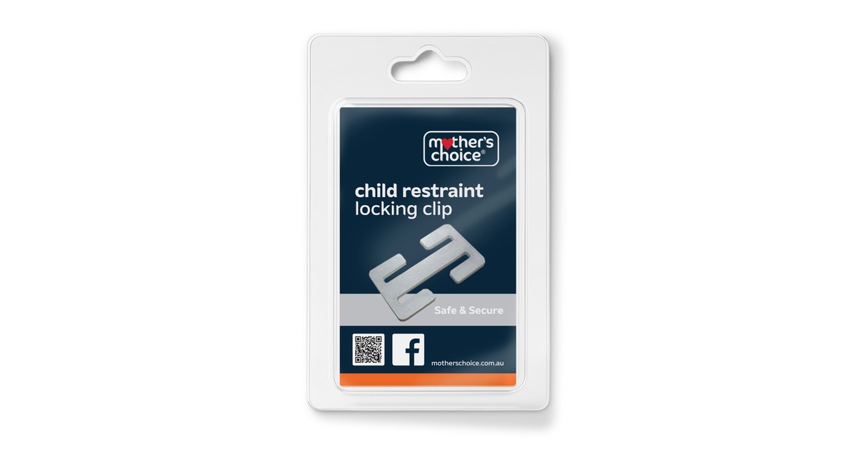 Mother's Choice Locking Clip Belt Converter Silver | Baby Bunting NZ