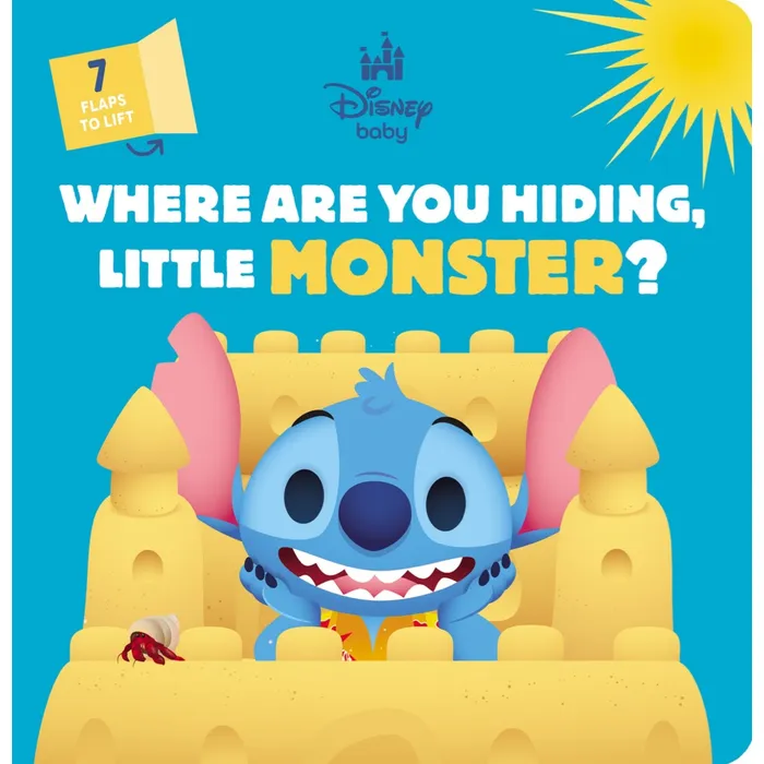 Where Are You Hiding Little Monster? (Disney Baby: Lift-The-Flap) Book ...