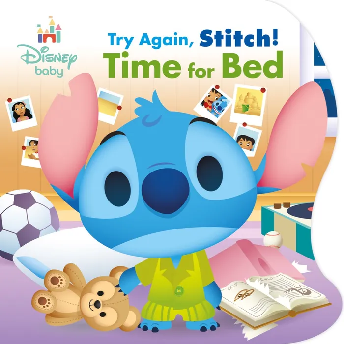 Try Again Stitch! Time For Bed (Disney Baby) Book | Baby Bunting AU