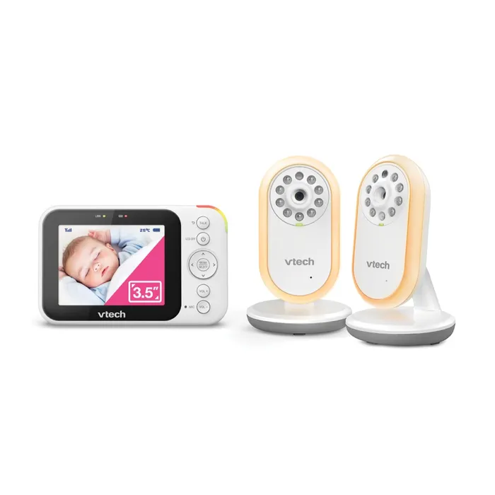 VTech Video Monitor With Second Camera BM3750N-2 | Baby Bunting AU