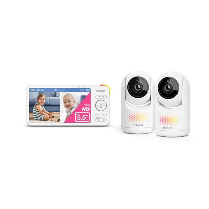 VTech Video Monitor With Second Camera BM5850HD-2 | Baby Bunting AU
