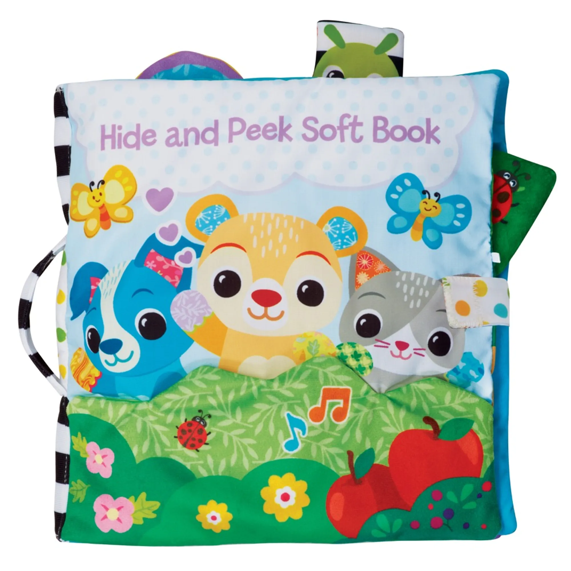 Vtech Hide And Peek Soft Book | Baby Bunting NZ