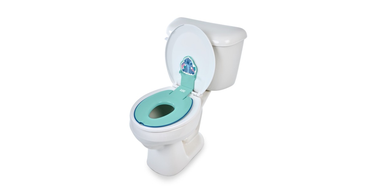 Bright Starts Flip & Sit Stitch Potty Teal | Baby Bunting NZ