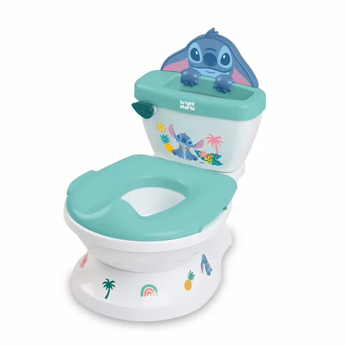 Bright Starts Stitch Potty Teal | Baby Bunting NZ