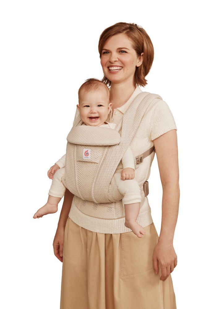 Ergobaby Omni Deluxe Mesh Carrier - Natural Beige | Baby Carriers ...