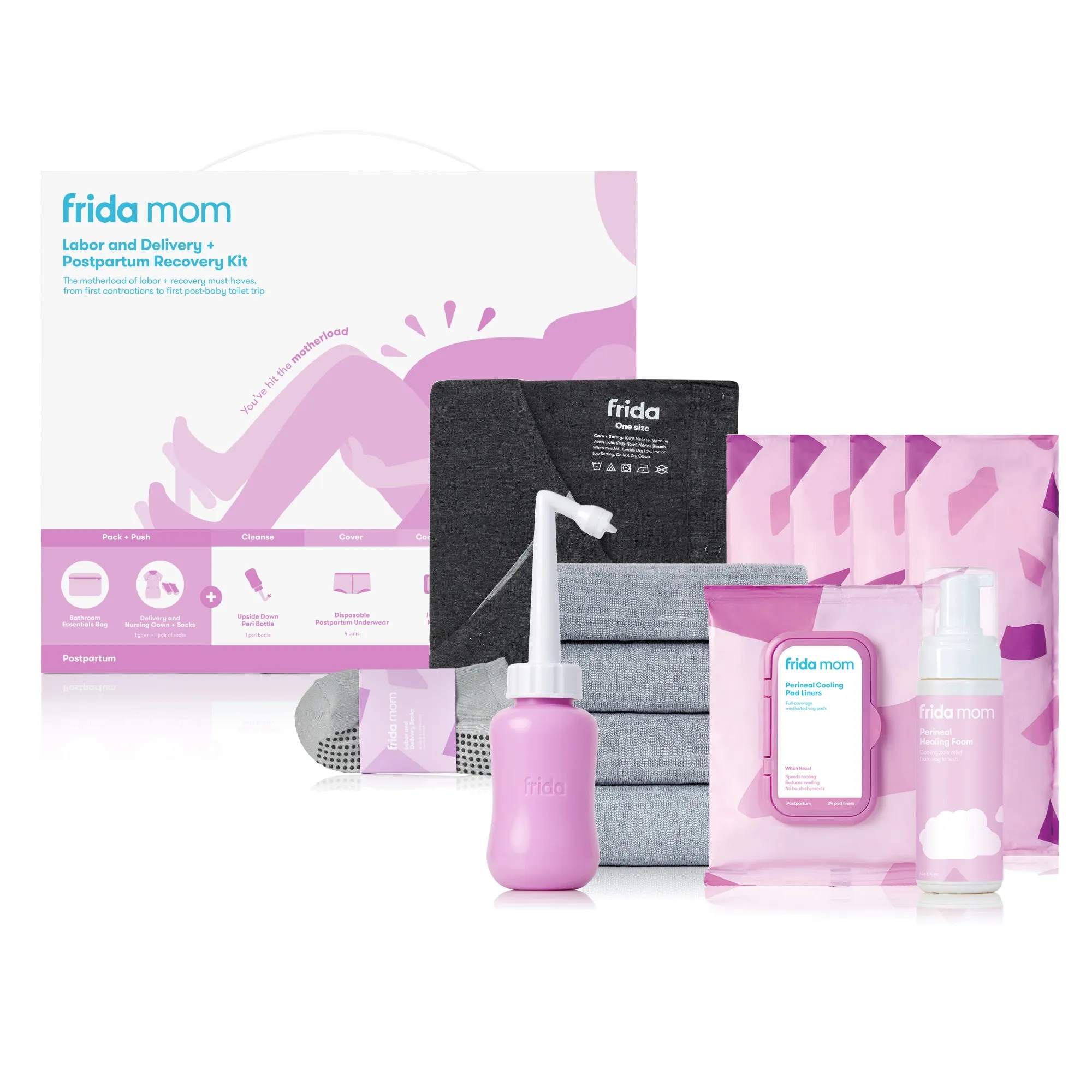 Frida Mom Labour & Delivery + Post Partum Recovery Kit | Baby Bunting AU