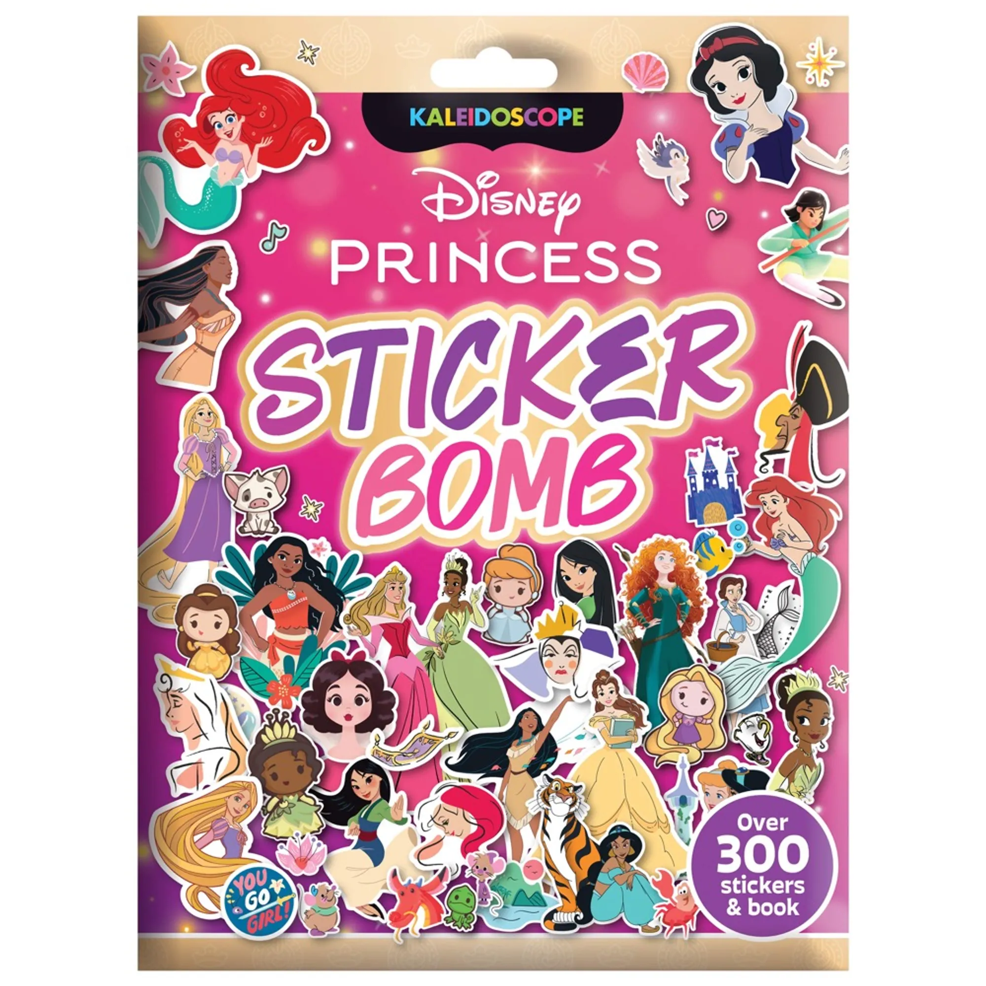 Kaleidoscope Disney Princess Sticker Bomb | Baby Bunting AU
