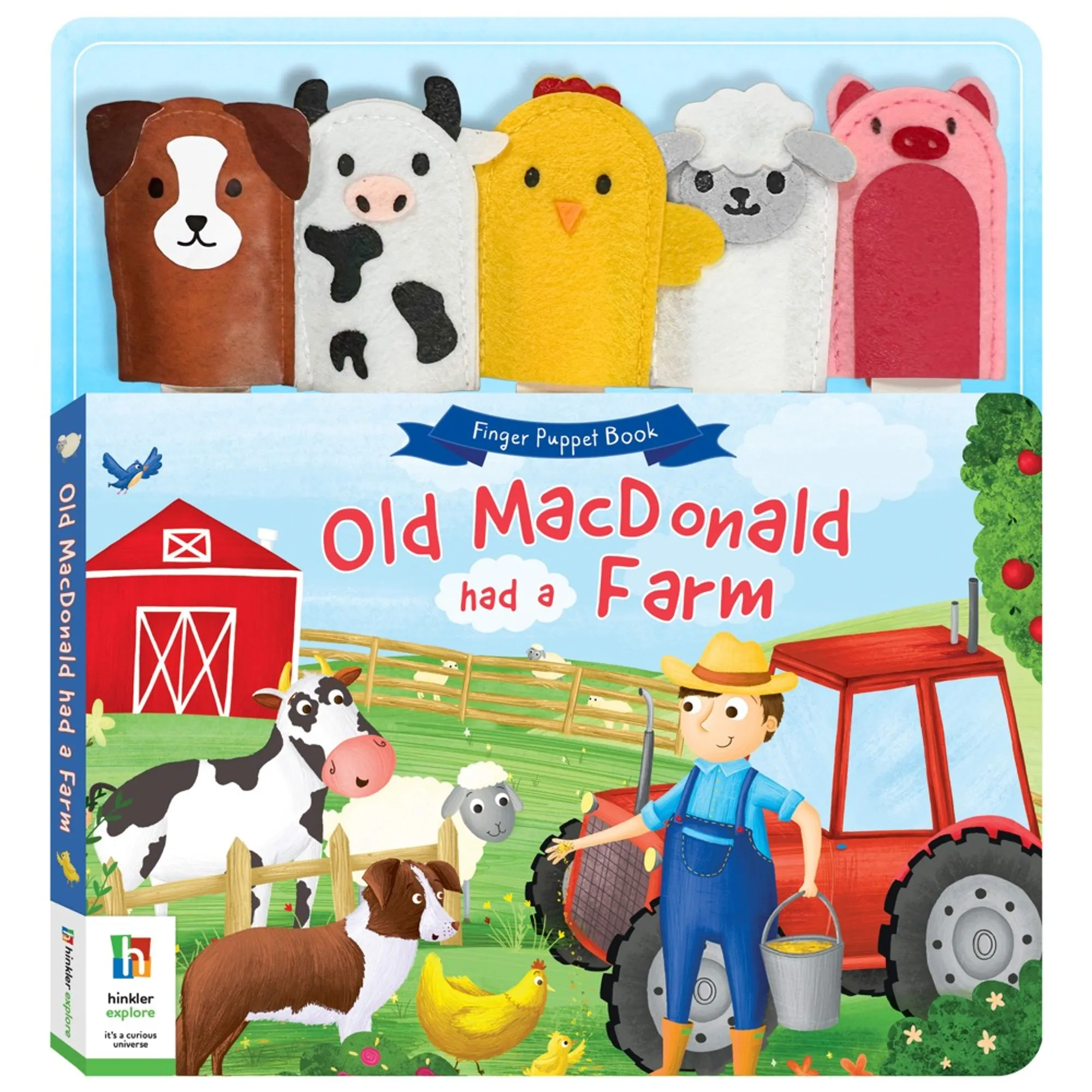 Old Macdonald Had A Farm Finger Puppet Book | Baby Bunting AU