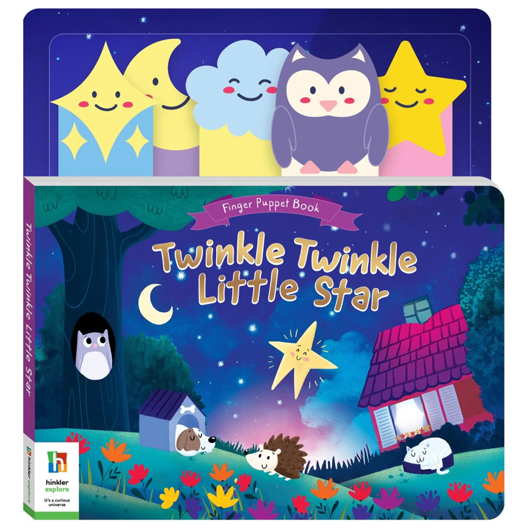 Twinkle Twinkle Little Star Finger Puppet Book | Baby Bunting AU