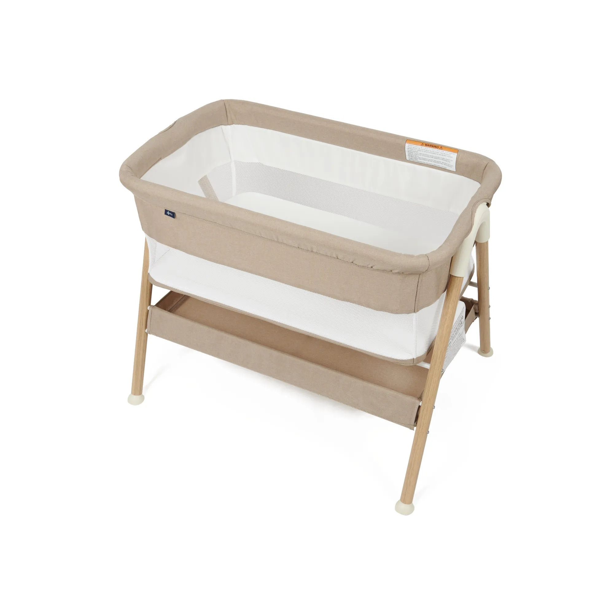 4baby You & Me Bassinet Oatmeal | Baby Bunting NZ