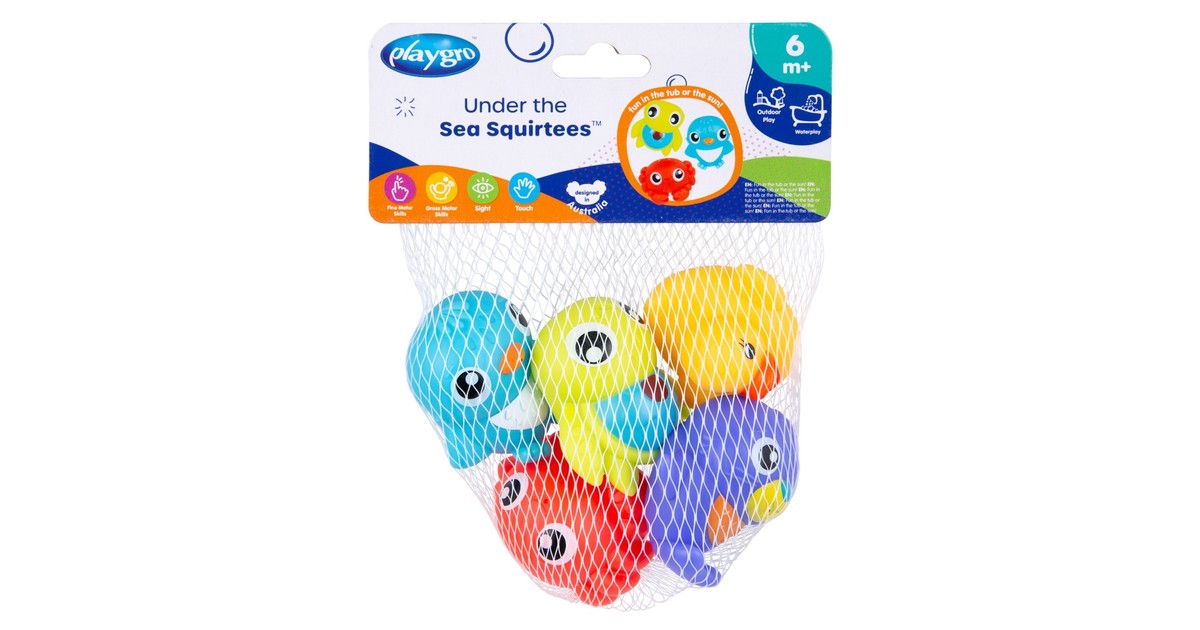 Playgro Under The Sea Squirtees | Baby Bunting AU
