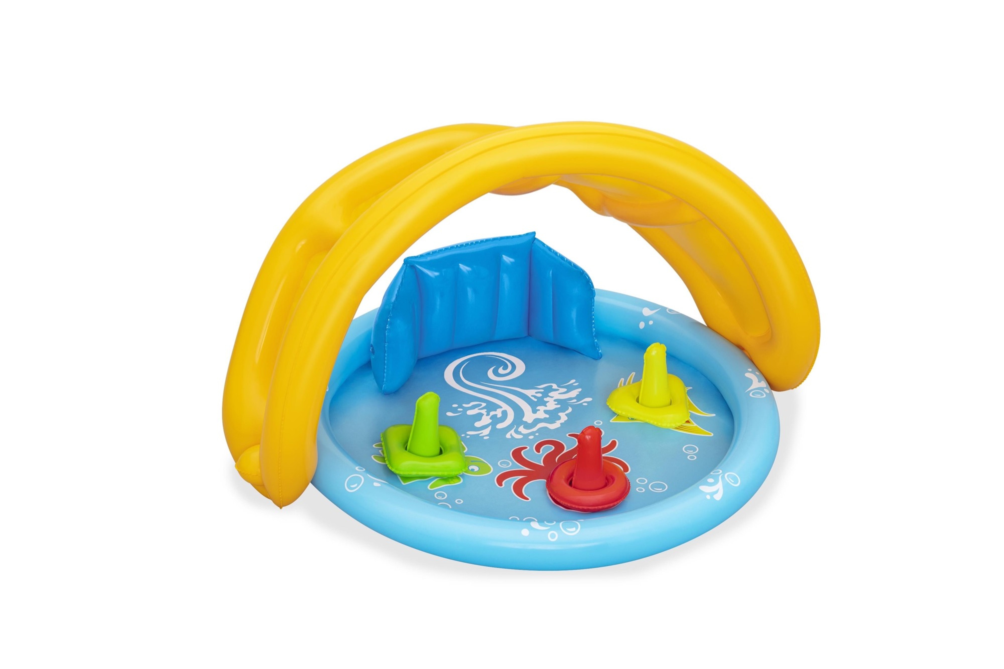 Bestway Lil' Seashapes Shaded Baby Pool | Baby Bunting AU