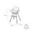 Jengo Luxe Recline Highchair V2 | Baby Bunting AU