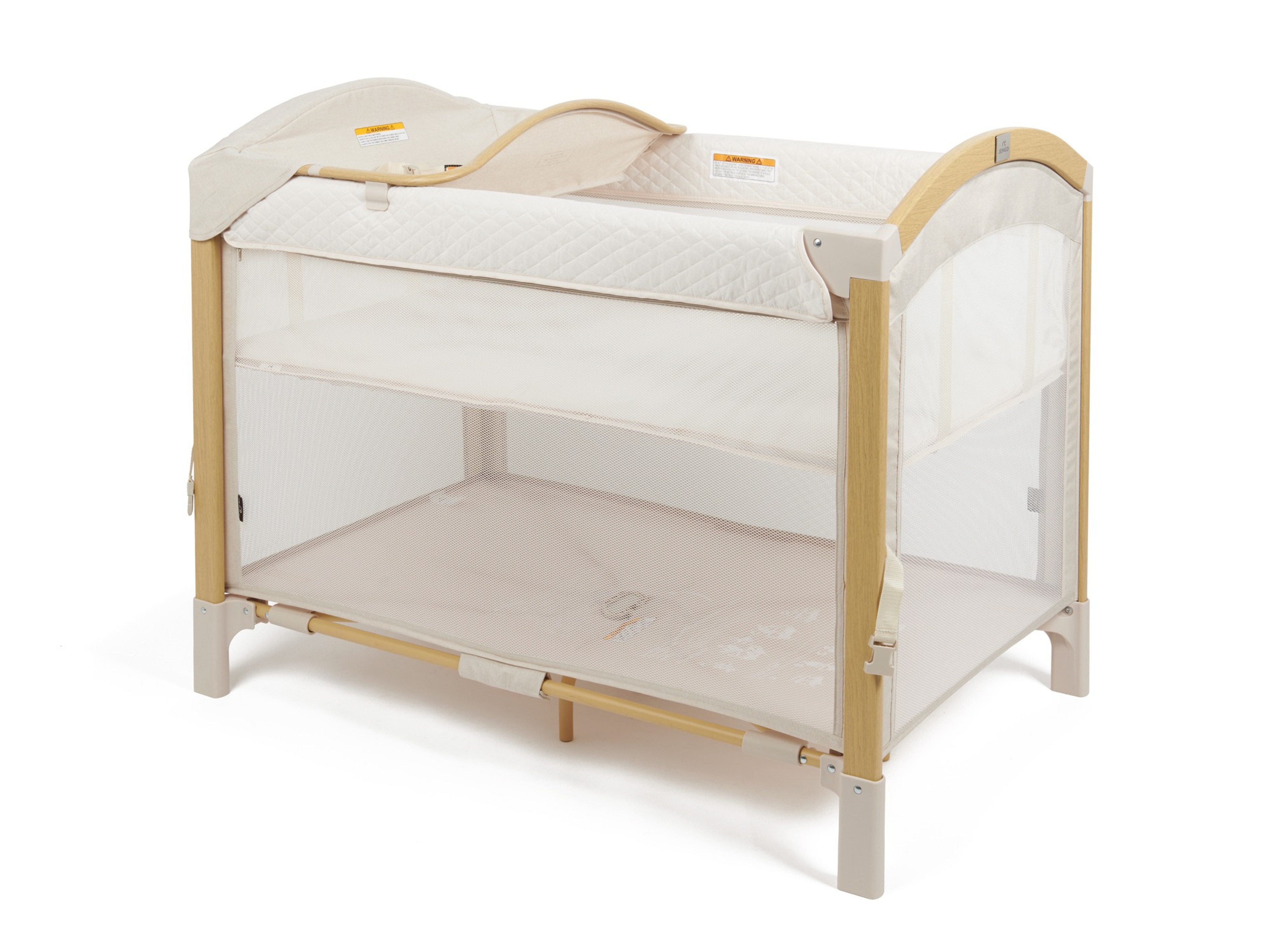 Jengo Oasis 2-In-1 Portacot With Changer Biscuit | Baby Bunting AU