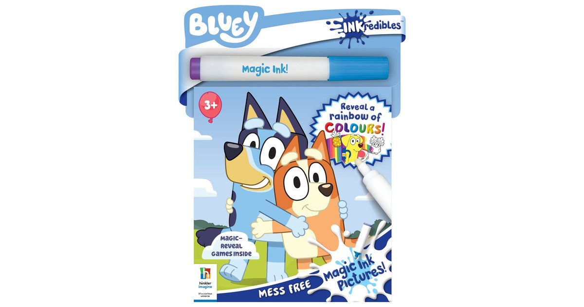 Inkredibles Magic Ink Bluey | Baby Bunting NZ
