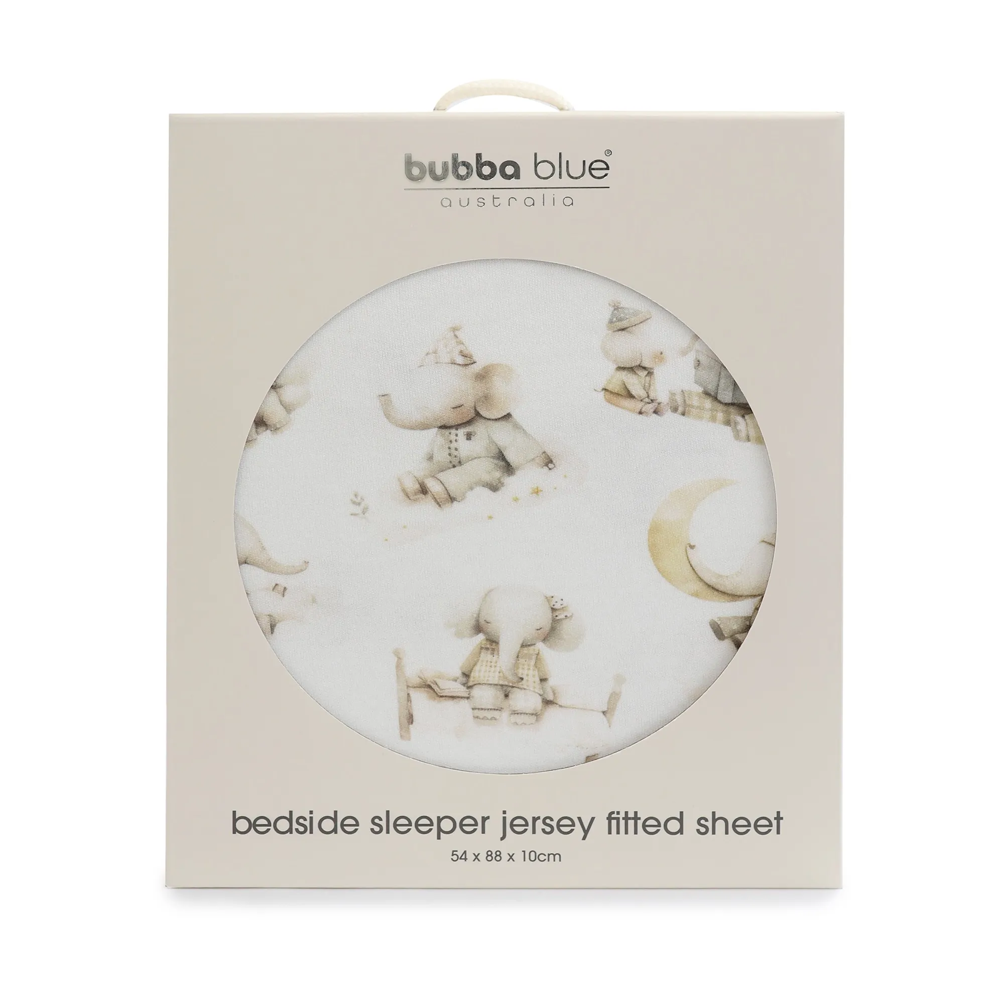 Bubba Blue Bedside Sleeper Fitted Sheet Seasame | Baby Bunting AU