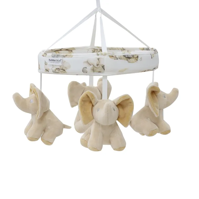 Bubba Blue Musical Mobile Elephant Bedtime | Baby Bunting NZ