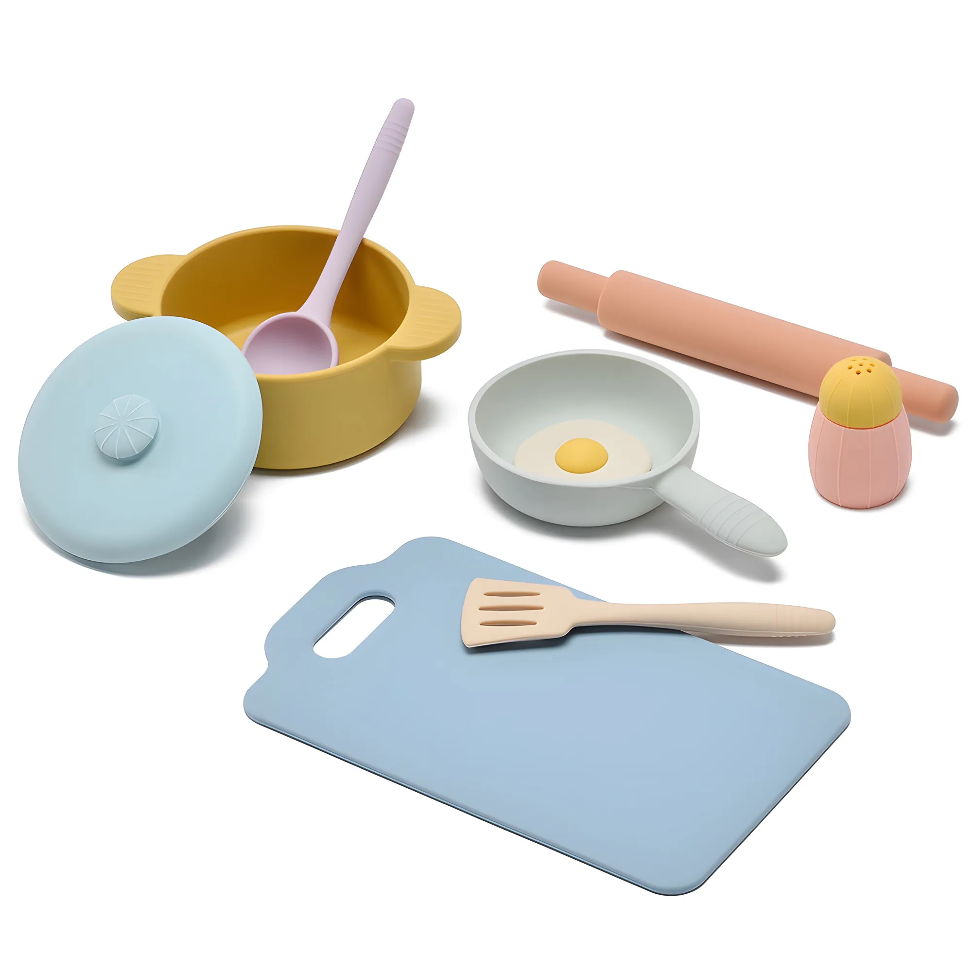 Little Rawr Silicone Mini Chef Cooking Set | Baby Bunting NZ