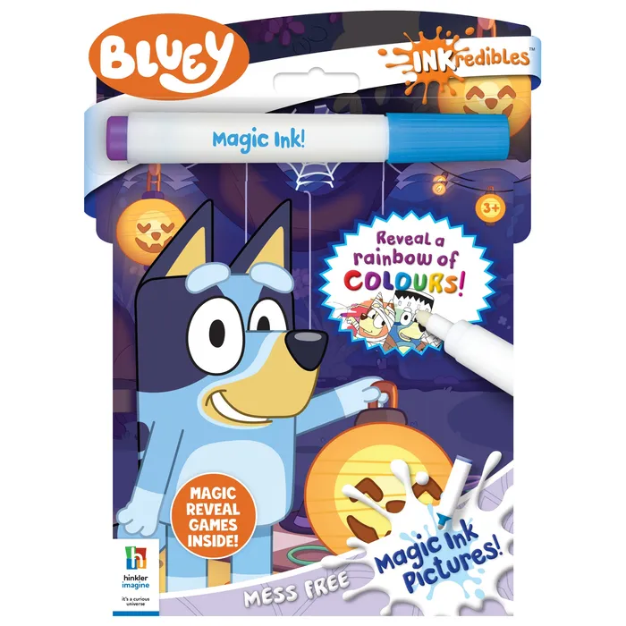 Hinkler Inkredibles Bluey Christmas Magic Ink Pictures | Baby Bunting AU