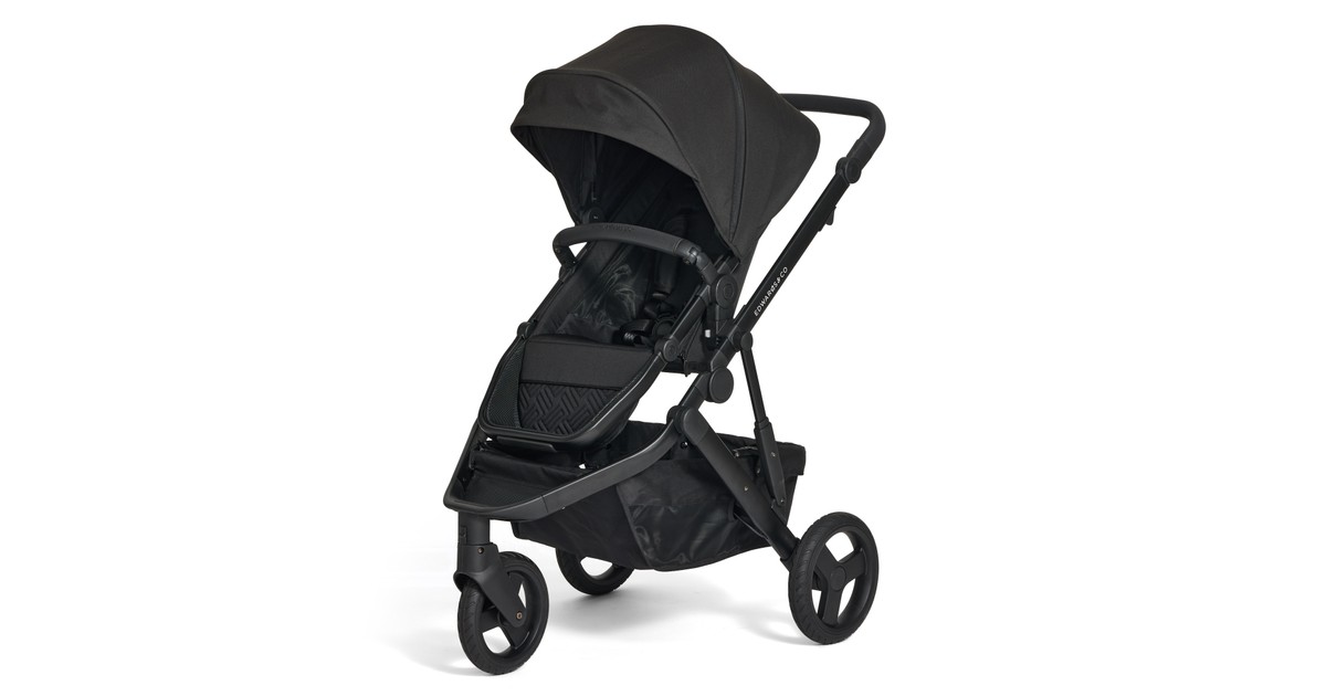 Edwards & Co Oscar Nu Stroller Black Luxe | Baby Bunting NZ