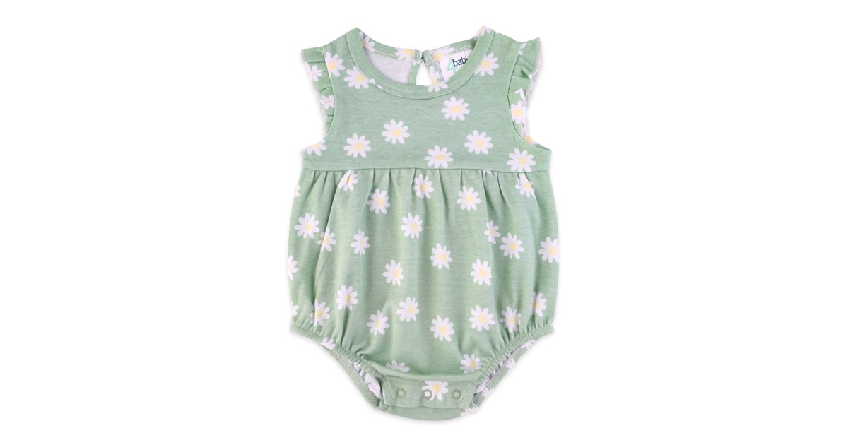 4baby Bodysuit Daisy Dot Floral | Baby Bunting AU