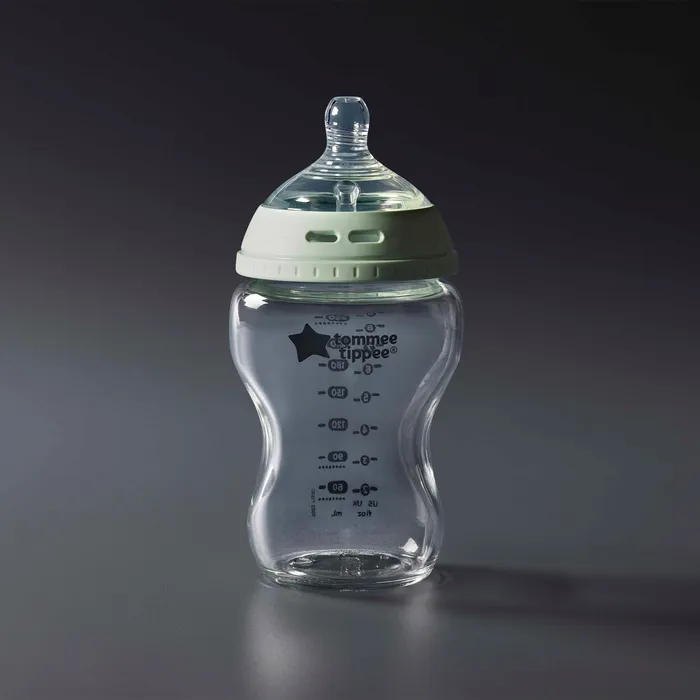 Tommee Tippee Natural Start Glass Bottle - 150ML | Baby Bunting AU