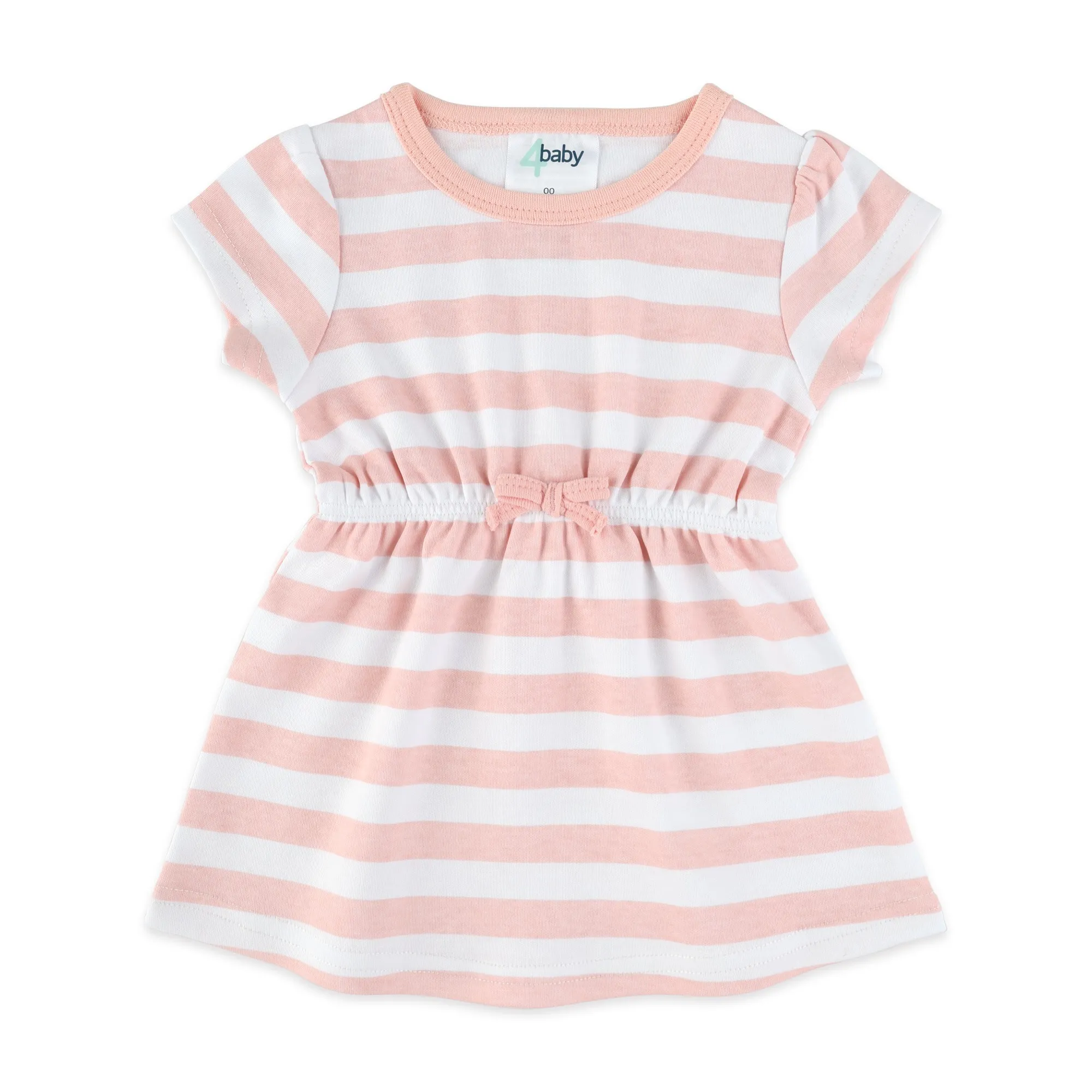 4baby Dress Pink Stripe | Baby Bunting AU