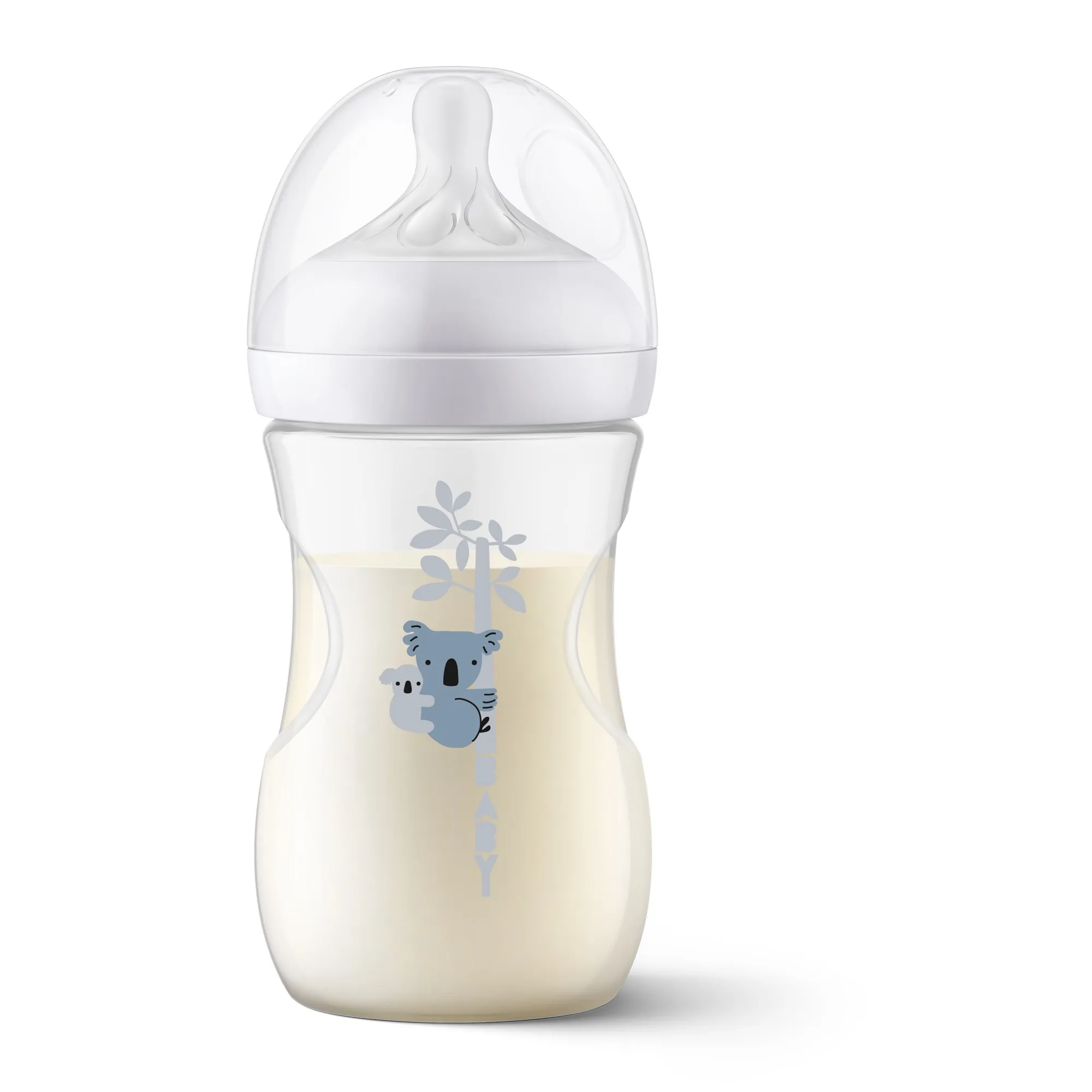 Avent Natural Response Baby Bottle 260ml Koala | Baby Bunting AU