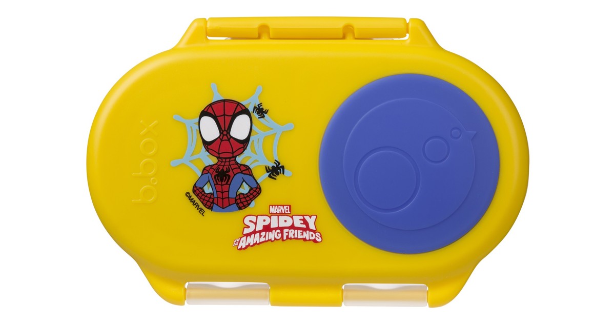 B.Box Marvel Snack Box Licensed - Spidey | Baby Bunting AU