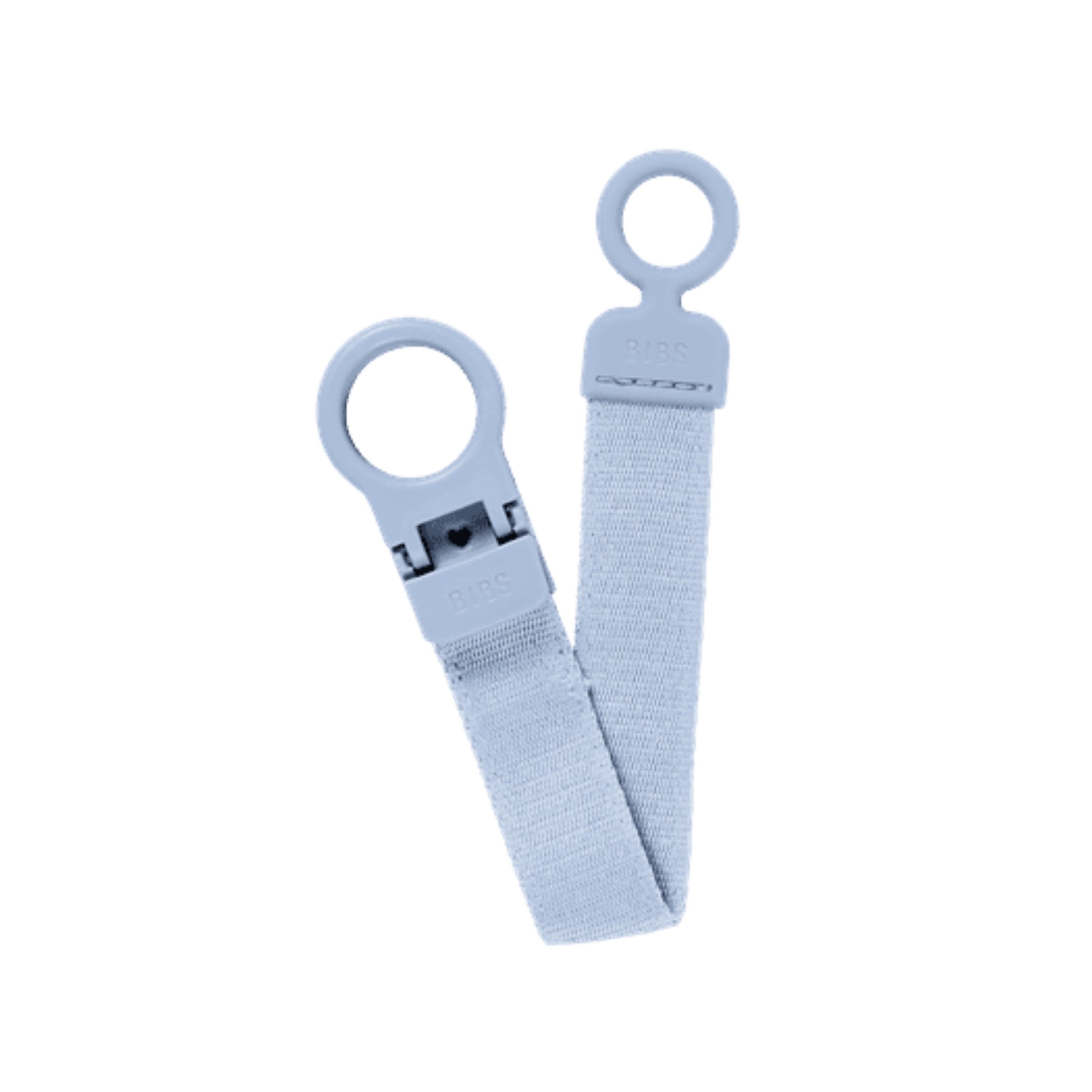 BIBS Pacifer Clip Loop Baby Blue | Baby Bunting AU