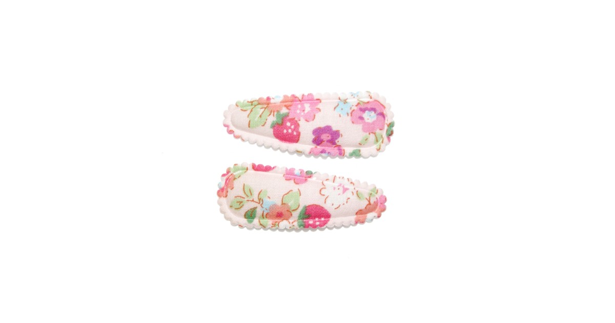 Bilbi Strawberry Snaps 2 Pack Floral | Baby Bunting AU
