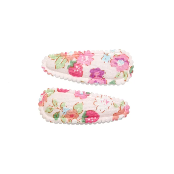 Bilbi Strawberry Snaps 2 Pack Floral | Baby Bunting AU