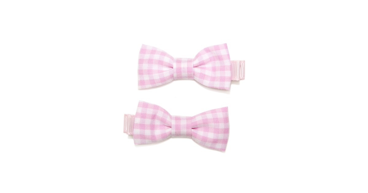Bilbi Bow Clips 2 Pack Pink | Baby Bunting AU