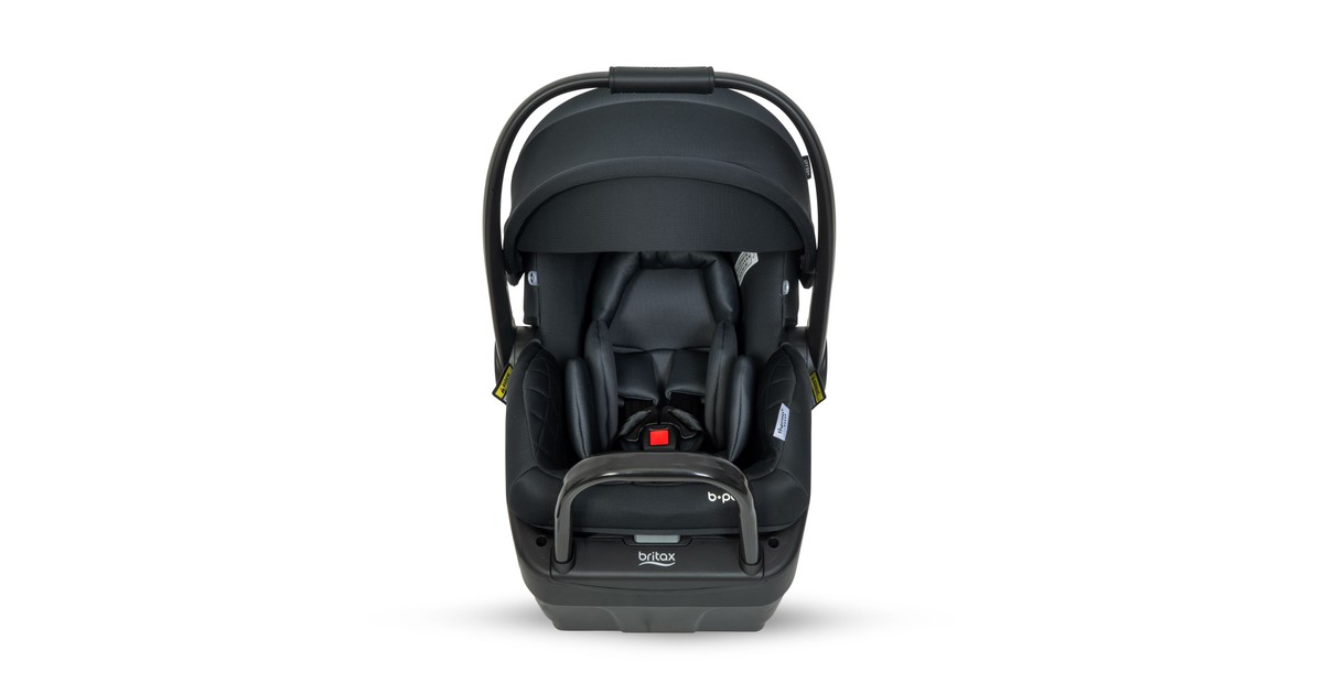Britax B-Pod Low Birth Weight Capsule & Base With Comfort Insert Black ...
