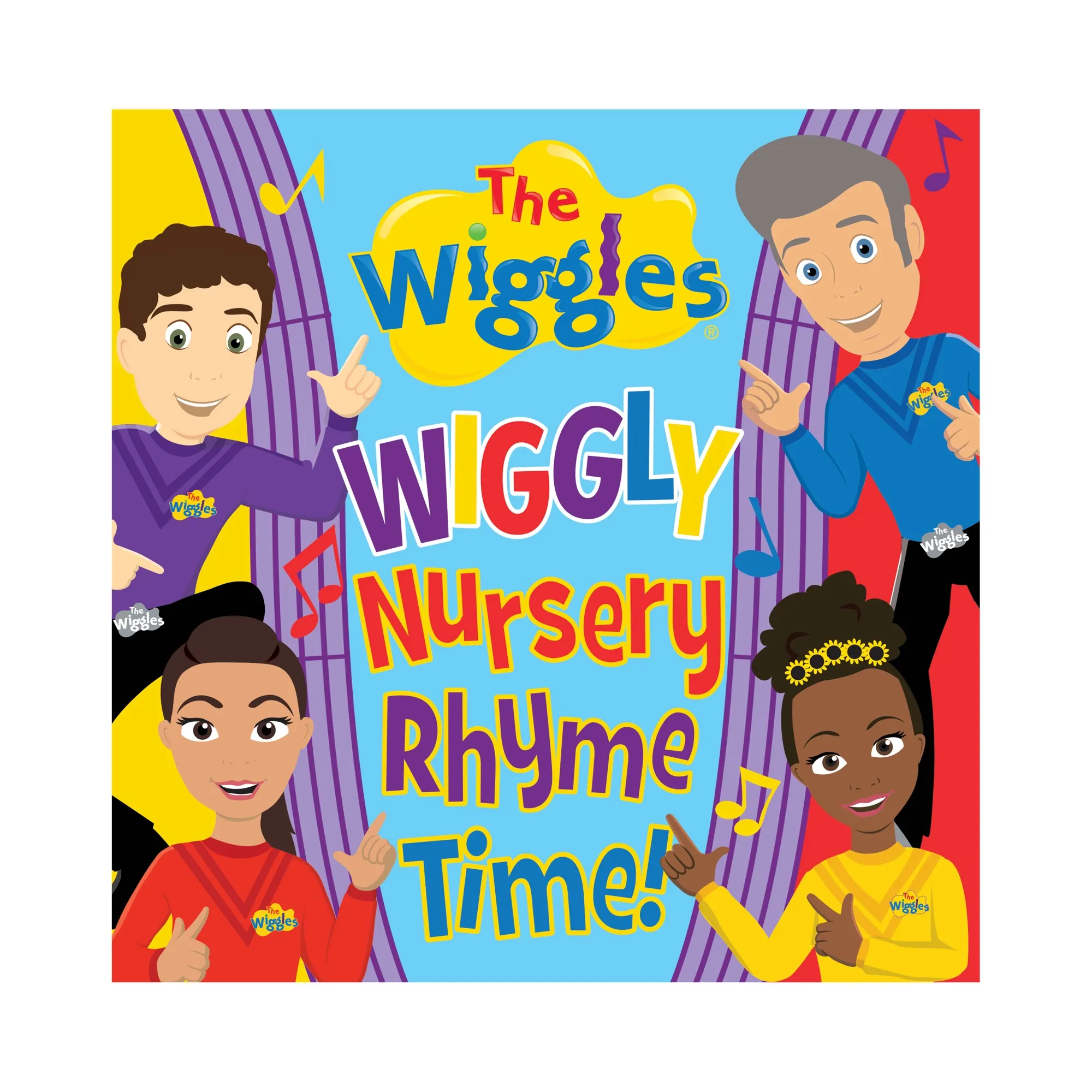 The Wiggles: Wiggly Nursery Rhyme Time! Board Book | Baby Bunting AU
